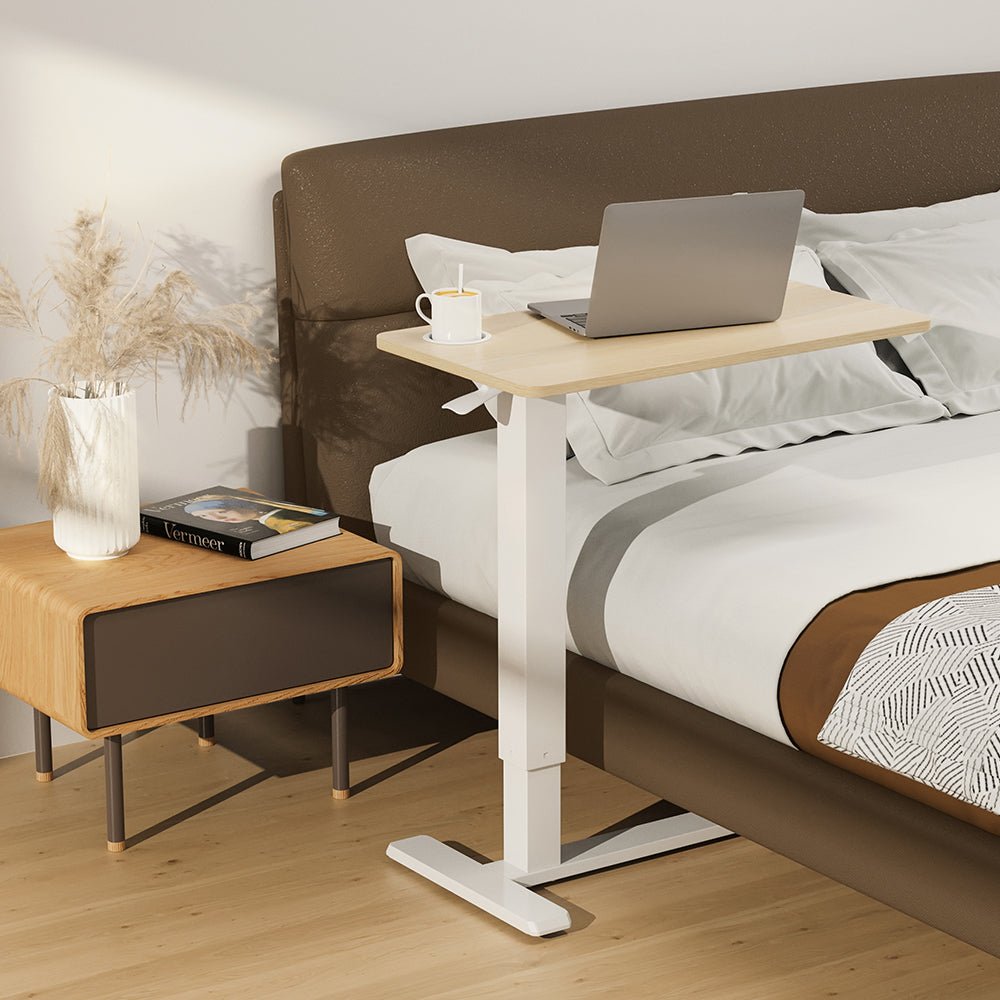 Air Lift Side Table - Height Adjustable Mobile Desk | Hinomi – HINOMI