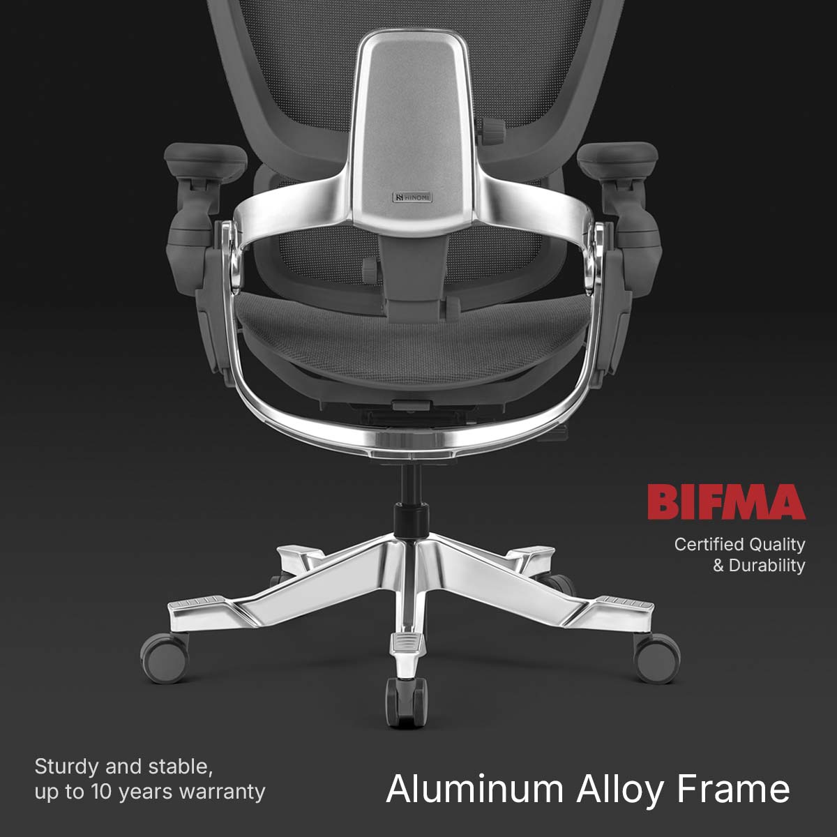 Hinomi H2 Pro Ergonomic Office Chair with Footrest & Adjustable Lumbar ...