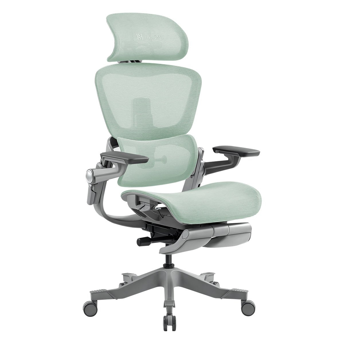 H1 Pro Ergonomic Office Chair with 3D Lumbar Support & Footrest | Hinomi